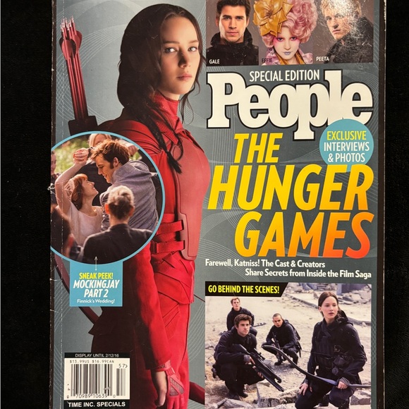 people Magazine | Accents | People Magazine The Hunger Games Special ...